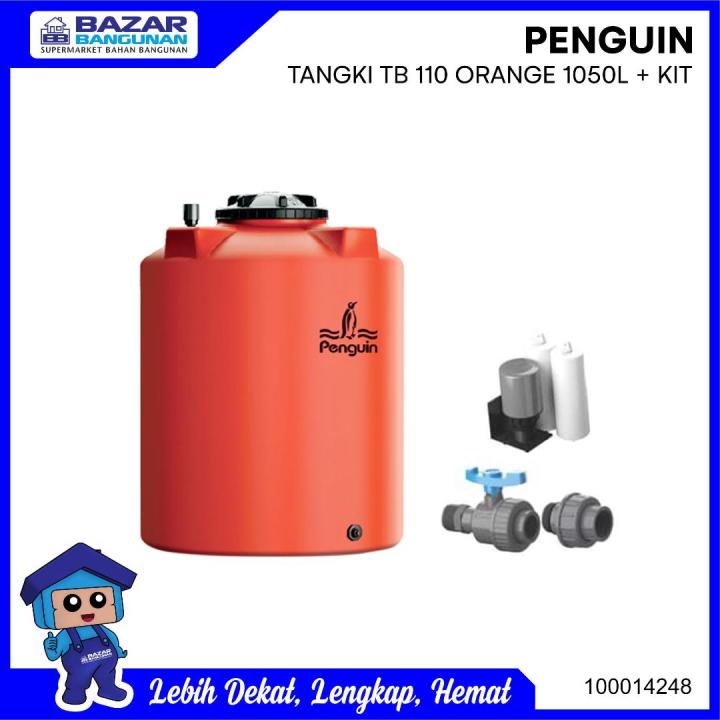 [FREE ONGKIR]: TANGKI TANDON TOREN AIR WATER TANK SET PENGUIN TB 110 ...