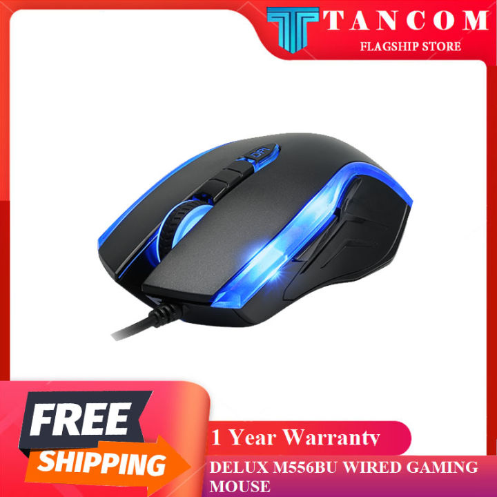 Delux M556 Wired Gaming Mouse | Lazada PH
