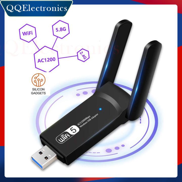 High Speed Dual Band WiFi USB 3.0 AC1200/AC1900 Adapter ไม่ต้องลง ...