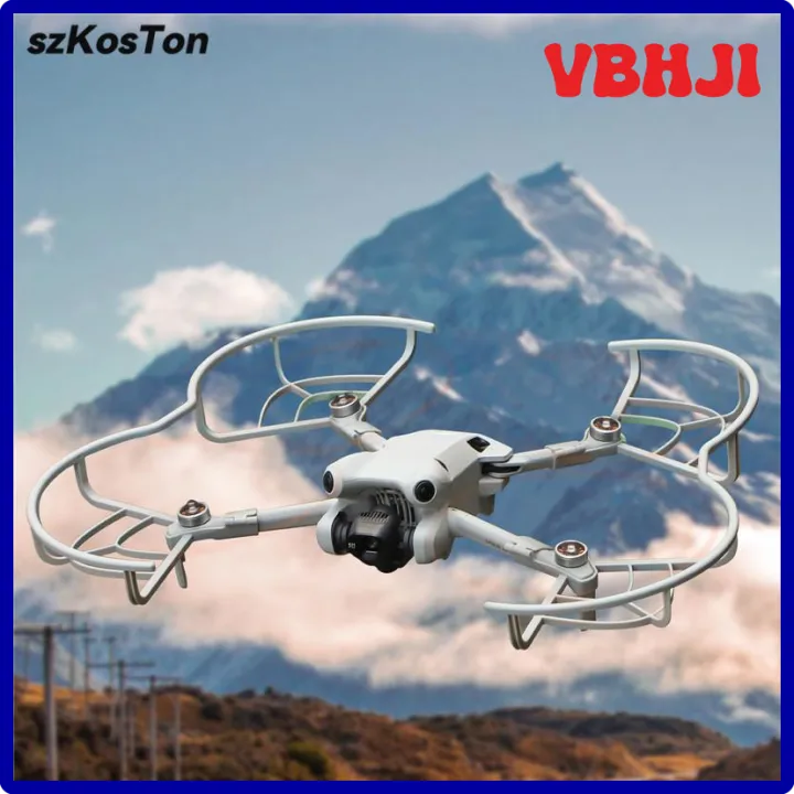 ตัวป้องกันใบพัด VBHJI สำหรับ DJI Mini 4 Pro ที่ยึดสายเคเบิล HDMI ...