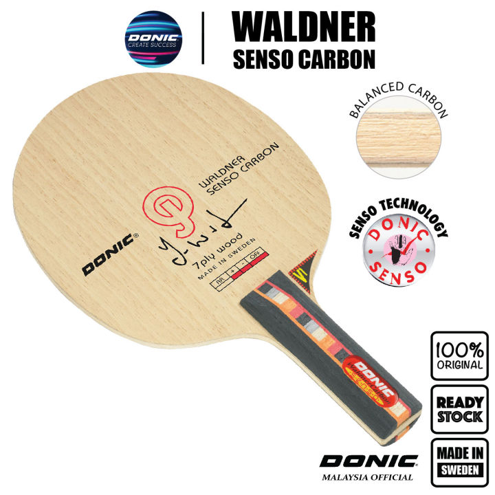DONIC Waldner Senso Carbon PERFECT BALANCED FEEL Table Tennis Blade ...