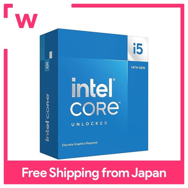 intel 14th generation CPU Core i5-14600KF (unlocked version, no GPU function) 14 core/20 threads ...