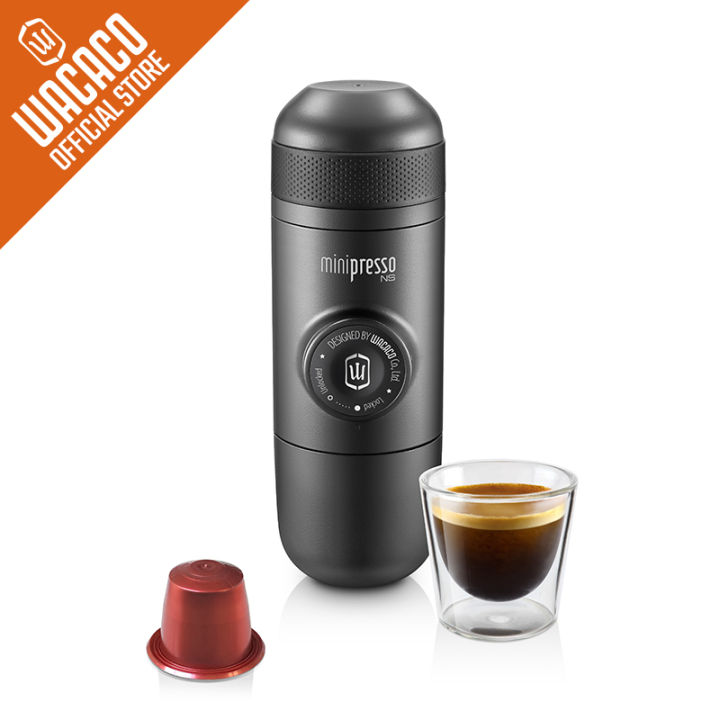 Wacaco Minipresso NS Portable Coffee Machine Compatible Nespresso ...