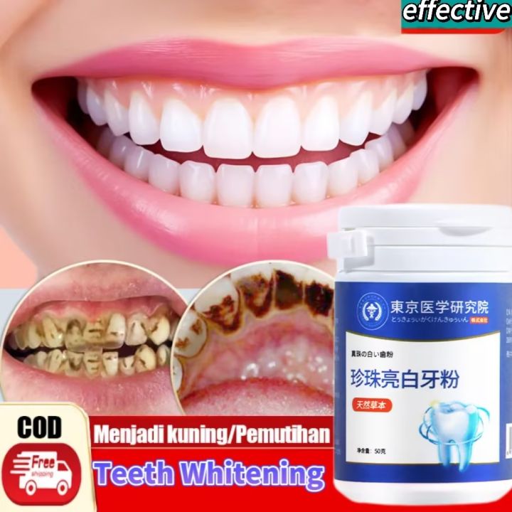 Teeth Whitening Powder Pearl Essence Natural Dental Toothpaste ...