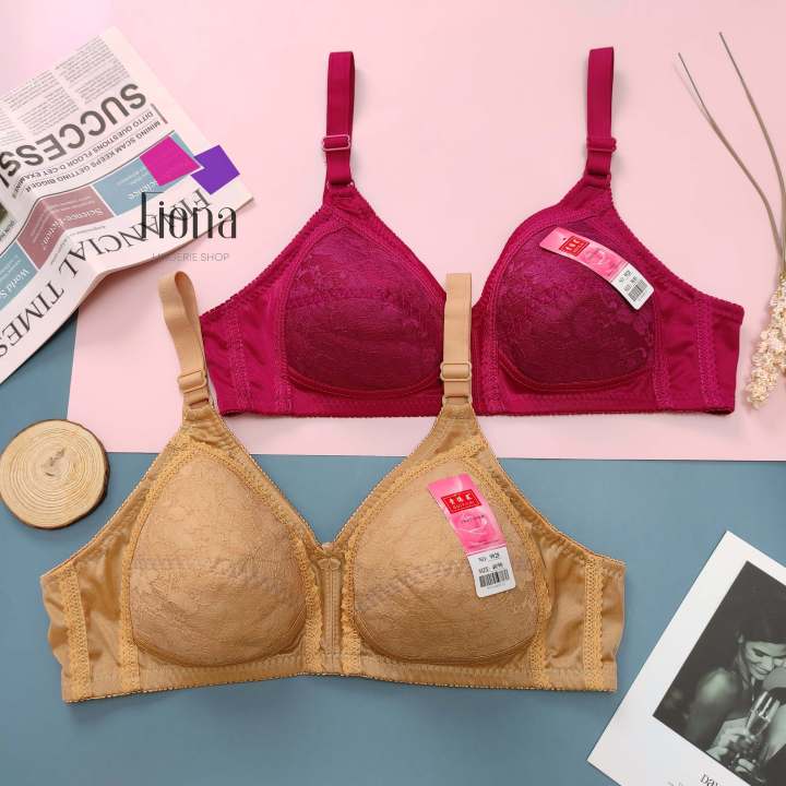 Bra Women Plus Size Wireless Soft Cup 36-46 BC Fiona Lingerie | Lazada