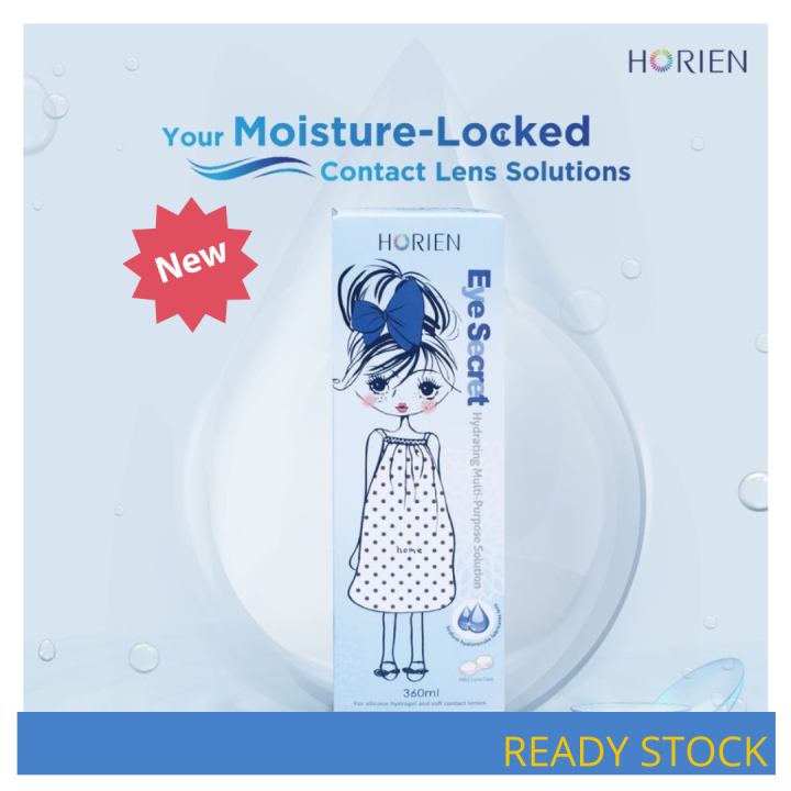 Horien Eye Secret Hydrating Multi-purpose Solution (360ml) | Lazada