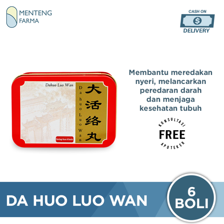 Da Huo Luo Wan - Obat Penderita Stroke, Melancarkan Peredaran Darah ...