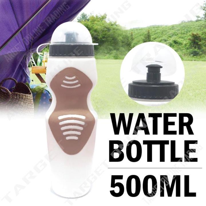 500ML Drinking Water Bottle With Cover Sport Hiking Bicycle Outdoor ...