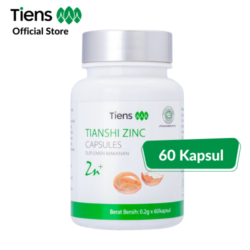 Tiens Official Store Zinc Capsules Vitamin Penambah Nafsu Makan Anak ...