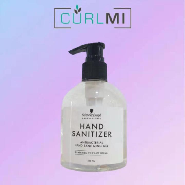 Schwarzkopf Professional Antibacterial Hand Sanitizer Gel 250ml ...
