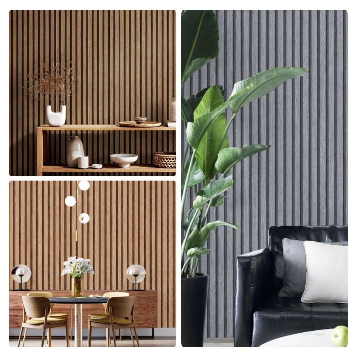 Wallpaper Dinding Panel Elegan Wallpaper Panel Wallpaper Ruang Tamu ...
