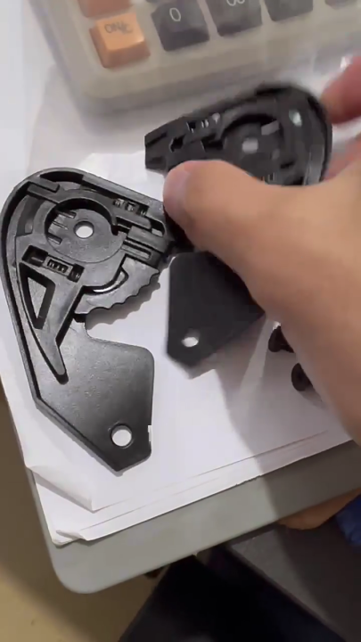Easy Installation Motorcycle Helmets Visors Base Plate for JHM-802 ...