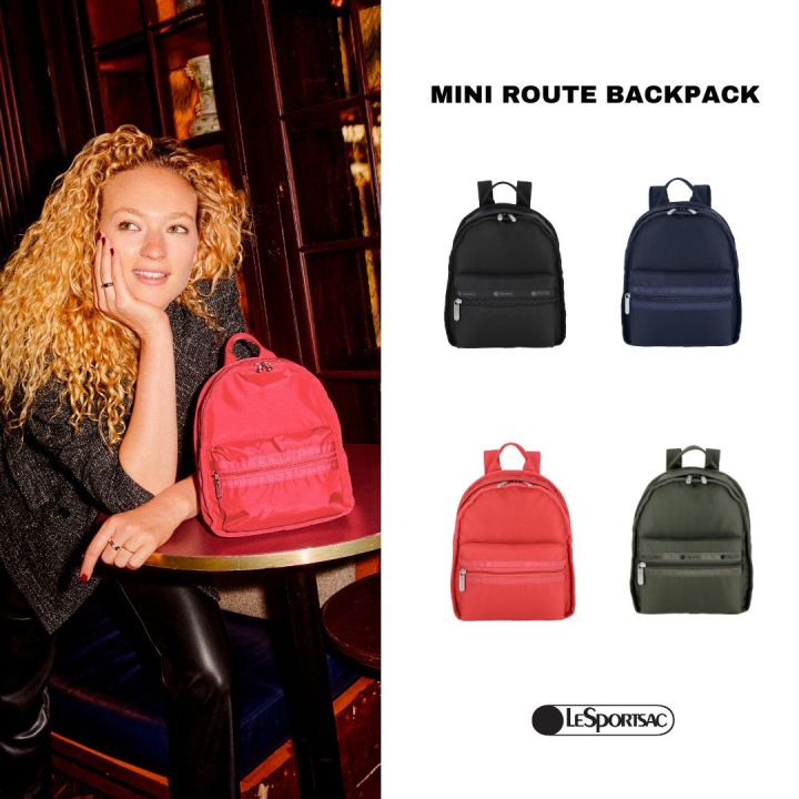 Lesportsac Mini route Backpack Bag กระเป๋าสะพายข้างใบมินิ Style 1580 ...