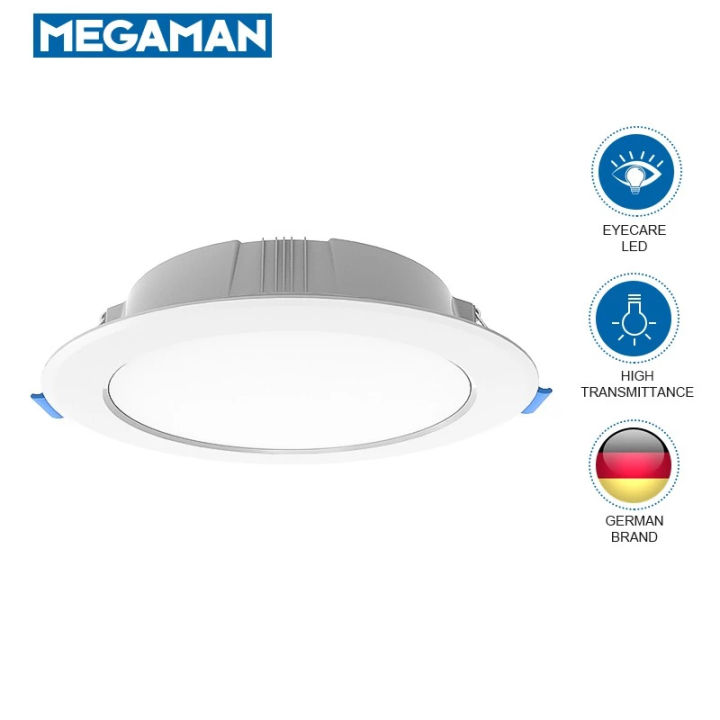 Megaman LED Downlight Slim Round Ceiling Recessed Downlight | Lazada