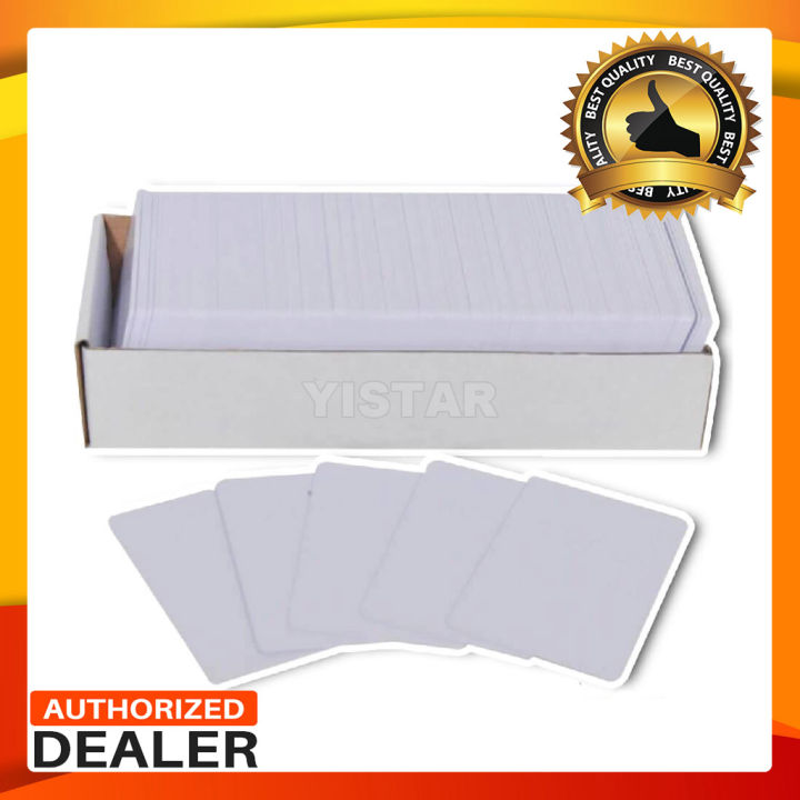 Printable PVC Pre-Cut CarDoubleSided For Direct ID Printing (200pcs/box ...
