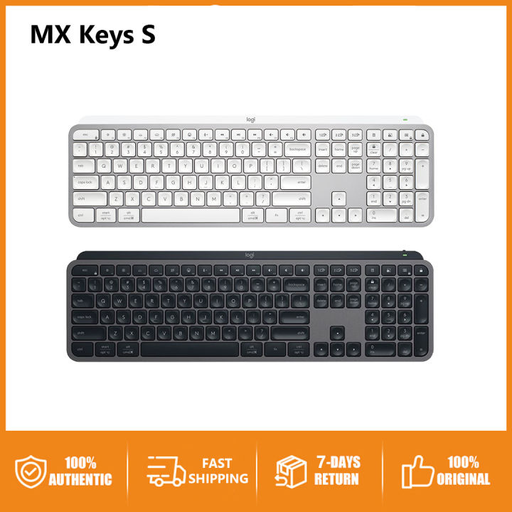 Original Logitech MX Keys S Advanced Wireless Illuminated Keyboard for ...