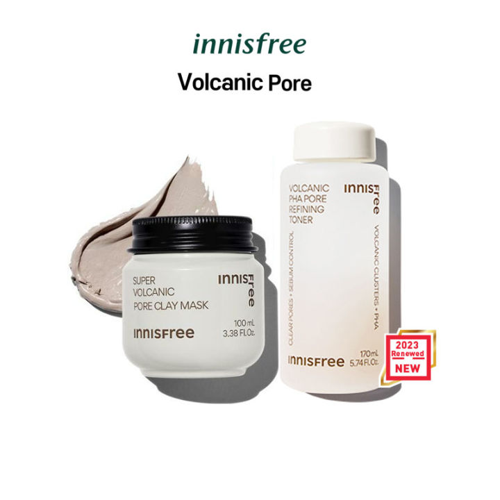[100% Original] Innisfree Volcanic Pore Series (Clay Mask & Refining ...