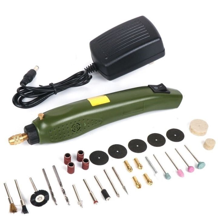 Professional Super Mini Electric Grinding Set 12V DC Drill Grinder Tool ...