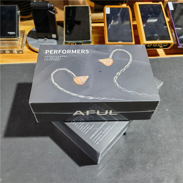 1DD P5 AFUL + 4BA ไดร์ฟระบบไฮบริดการตรวจสอบในหูแบบไฮไฟหูฟังเพลง PERFORMER5 | Lazada.co.th