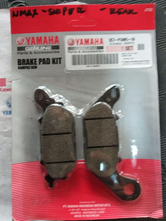 YAMAHA NMAX SNIPER 150 REAR BRAKE PADS SET 3C1F58051000 | Lazada PH