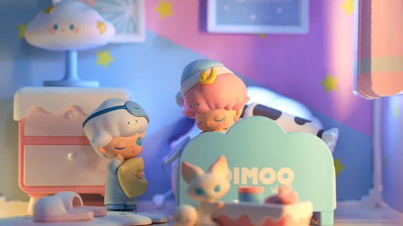 POPMART Dimoo Homebody Series Individual Blind Box | Lazada Singapore