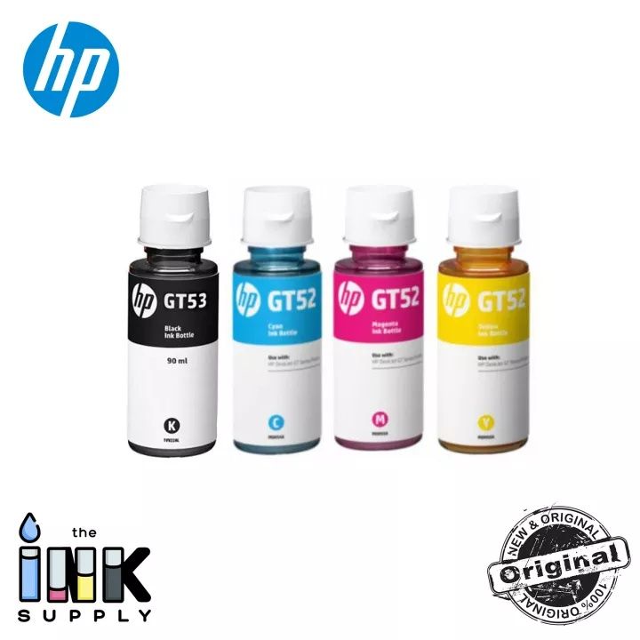 HP Original Ink GT53 & GT52 Ink (Set) | Lazada PH