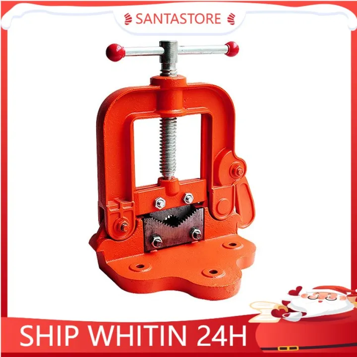2" 3" Table Rotating Pipe Clamp Vise Heavy Duty Pipe Brench Vise High ...