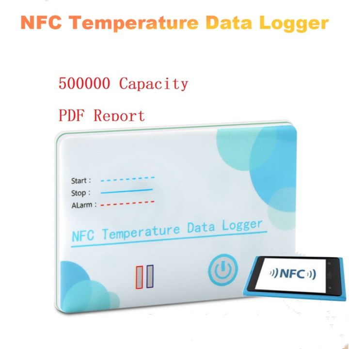NFC Temperature Data Logger Disposable Single Use PDF Report ... NFC Temperature Data Logger Disposable Single Use PDF Report ...