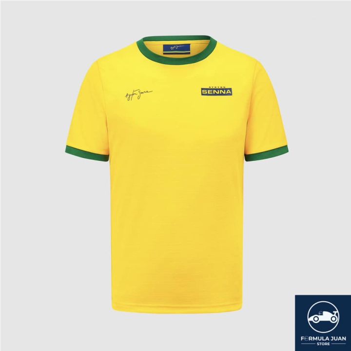Ayrton Senna Sports T-shirt (Official F1 Merch) - Racing Juan Store ...