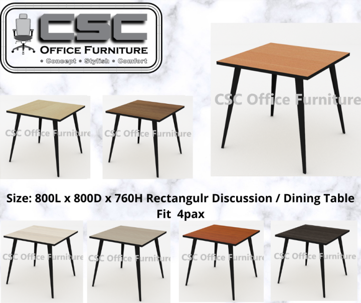 Rectangular Discussion Table / Dining Table | Lazada