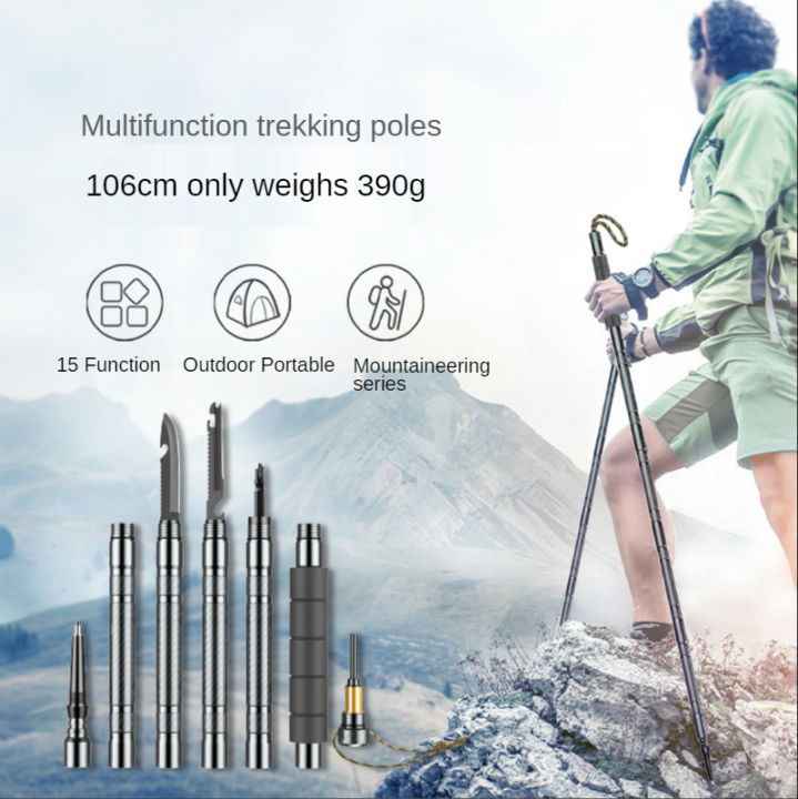Hiking Poles Collapsible Lightweight for Hiking Walking Sticks Walking ...