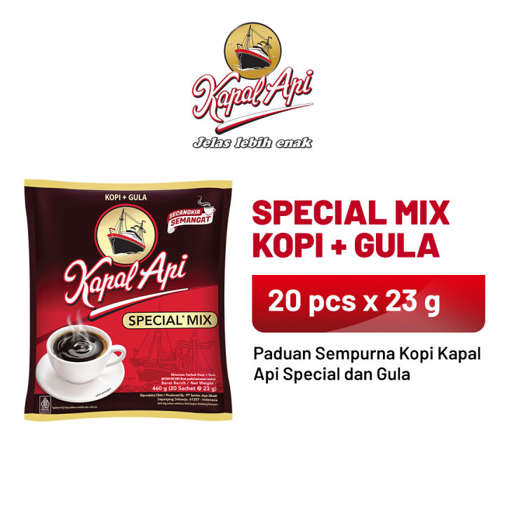 KAPAL API Special Mix 1 Bag (20 x 23 gr) | Lazada Indonesia