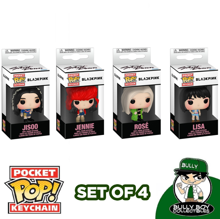 Funko Pocket POP! Keychain - BLACKPINK Shut Down Set of 4 | Lazada PH