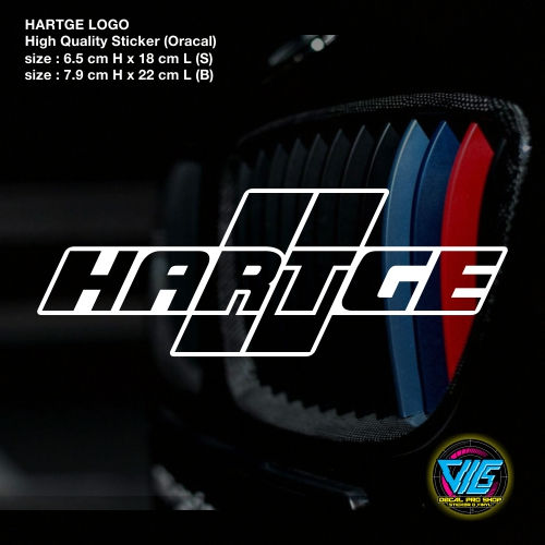 HARTGE LOGO Sticker / Decal (High Quality Sticker) | Lazada
