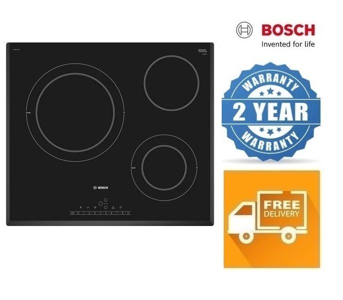 Bosch Serie | 6 Electric Radiant Hob 60 cm Black PKK651FP8E ...