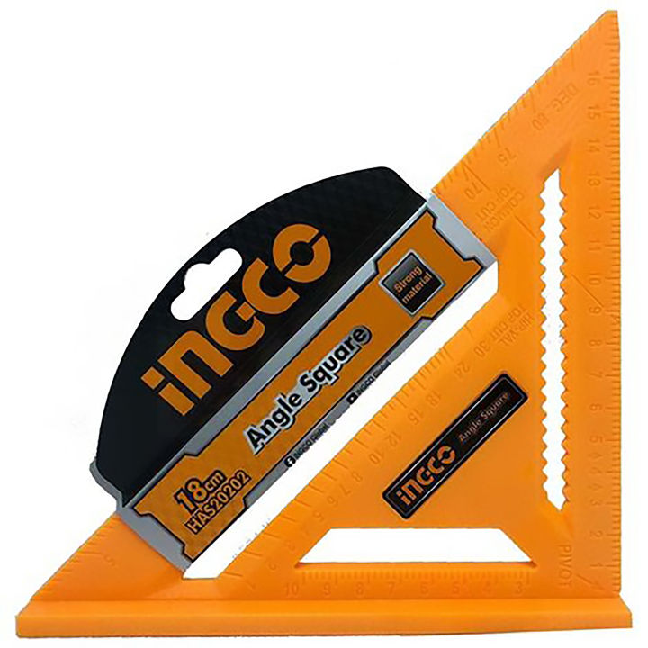 INGCO Speed Square / Angle Square (18 cm) HAS20202 ING-HT | Lazada PH