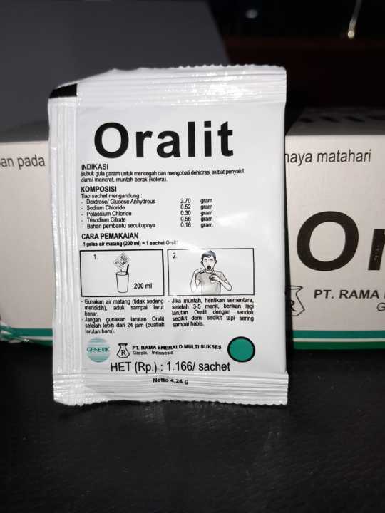 Oralit 200 4 gr (1 Sachet ) | Lazada Indonesia