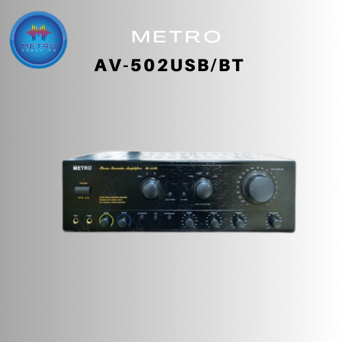 METRO AV-502B KARAOKE AMPLIFIER | Lazada PH