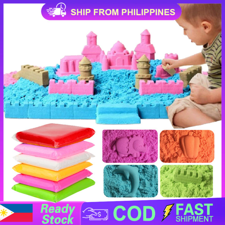 DIY Kinetic Space Sand With Colors (500g) | Lazada PH