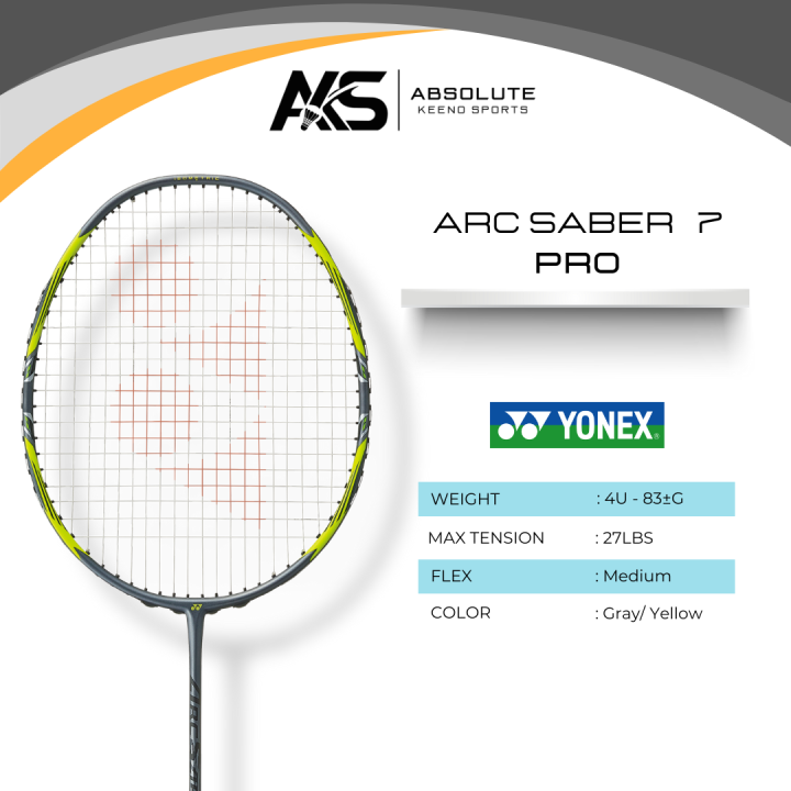 YONEX ArcSaber 7 PRO Badminton Racket | Lazada