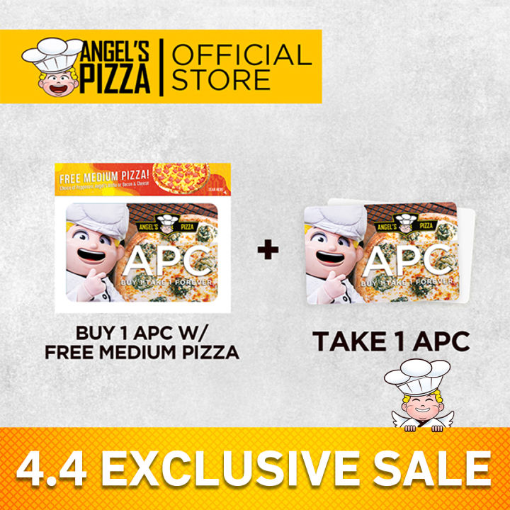 Angel's Pizza Card - APC with medium pizza | Lazada PH