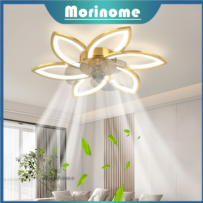 Lampu Kipas Angin Gantung Plafon Ruang Tamu Pola Bunga Lampu Gantung ...