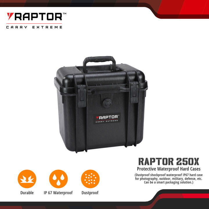 Raptor 250X Hard Case *Waterproof/Shockproof/Dustproof* Hard Case for ...