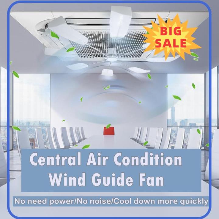⭐ [100% ORIGINAL] ⭐ aircond guide fan Cassette Aircon Central Fan 360 ...