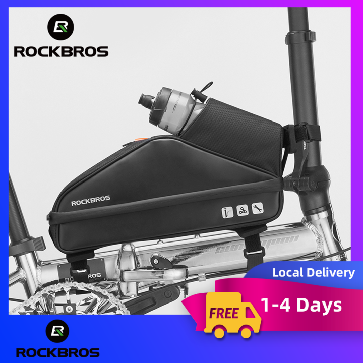 【Local Delivery】ROCKBROS Folding Bike Bag 3L Big Capacity Scooter Tube ...