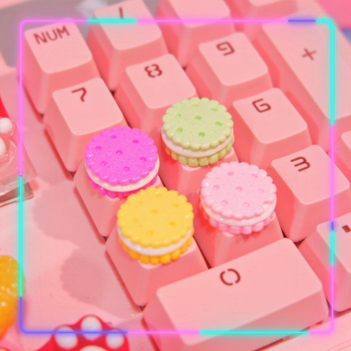 Pastel Cookies Artisan Kawaii Keycaps for Mechanical Keyboard | Lazada PH