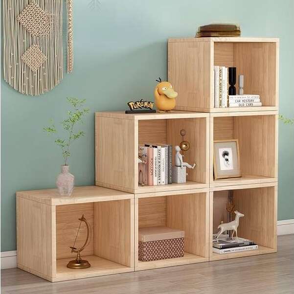 Bed Box Storage Cabinet Solid Wood Splicing Tatami Assembly Wooden Box ...