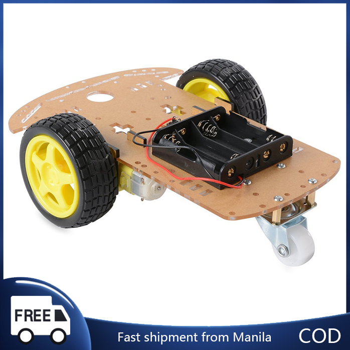 【COD】Original Genuine Easy Install 2WD Smart Robot Car Chassis Kit ...