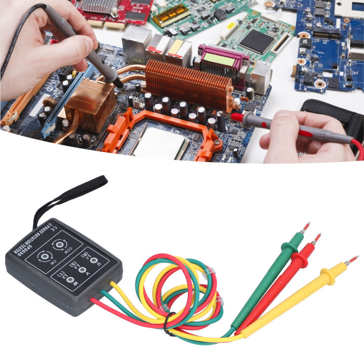 Rotation Meter Portable High Accuracy Phase Rotation Tester Phase