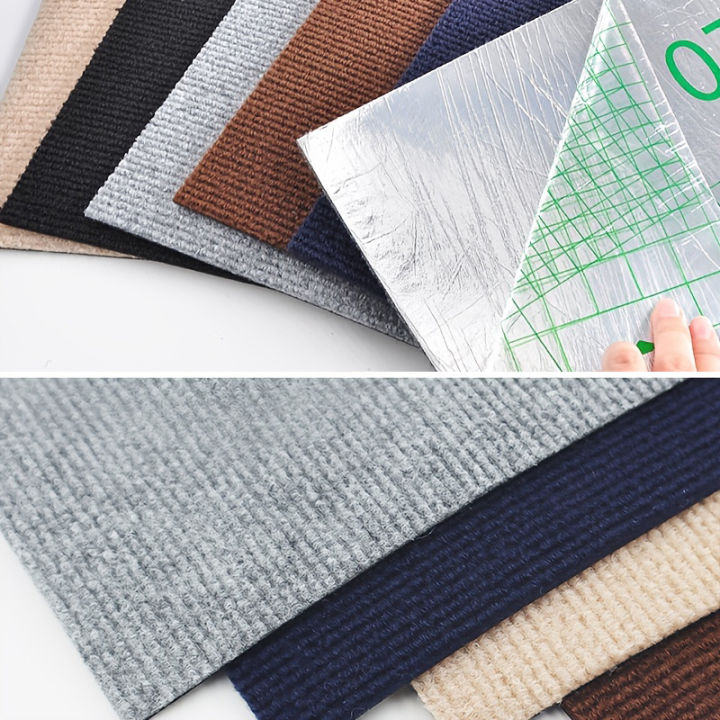 50*50cm or 30*30cm Carpet sticker carpet for floor office carpet mat ...